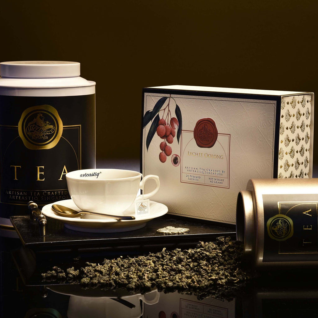Lychee Alishan Oolong Tea (Box of 20 Tea Bags) – Arteastiq Online